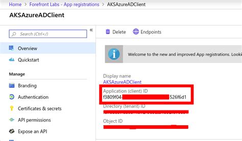 azure active directory with azure kubernetes service