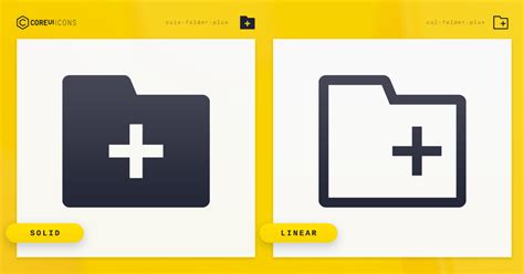 folder plus icon · svg png javascript and webfont · coreui icons