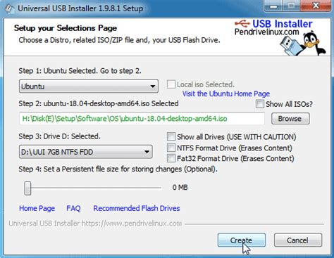 how to make ubuntu 18 bootable usb pendrive