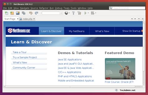 how to install netbeans ide 8 2 php on ubuntu desktop