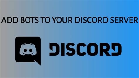 how to add bots to your discord server