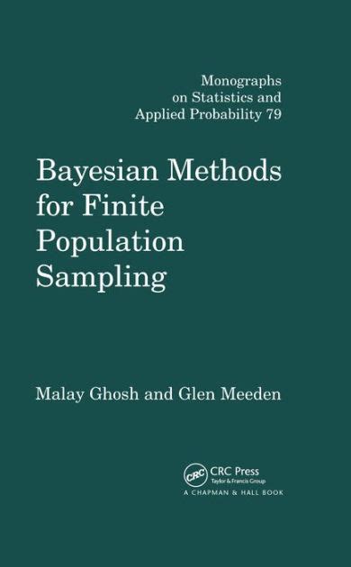 bayesian methods for finite population sampling by malay ghosh ebook