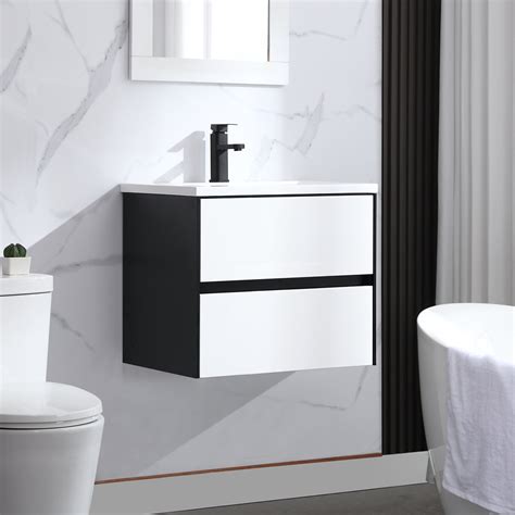 Wade Logan® Brandylynn 24 Wall Mounted Single Bathroom Vanity With