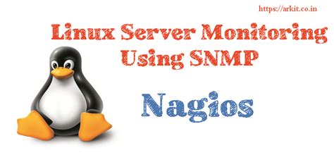 linux server monitoring using snmp simple network management protocol