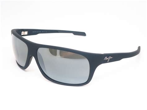 Maui Jim Island Time Mj 237 2m Black Matte Rubber Polarized Sunglasses