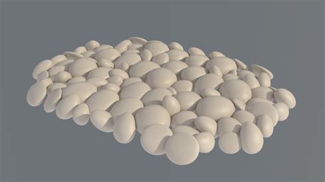 pebbles 3d max