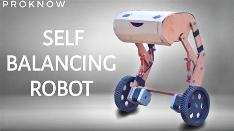 diy arduino based self balancing robot proknow youtube