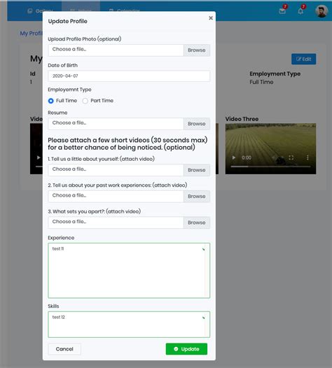 vue js how can i update data in modal using vue js and