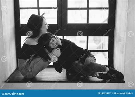 Two Beautiful Girls Posing For The Camera Stock Image Image Of Girl