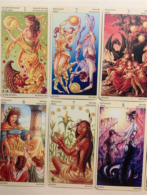 Universal Goddess Tarot 78 Cards Decktarottarot Decktarot Etsy
