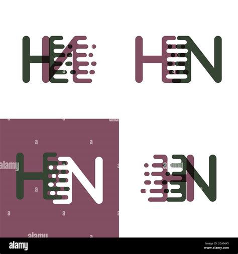 Letras Hn Imágenes Vectoriales De Stock Página 2 Alamy