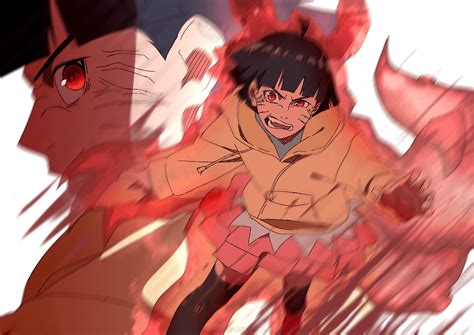 Hi Just Wanna Share My Fanart Of Himawari Uzumaki As A Jinchuuriki