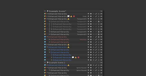 enhanced hierarchy 2 0 utilities tools unity asset store