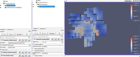 paraview gradientofunstructureddataset vs pythoncalculator s gradient