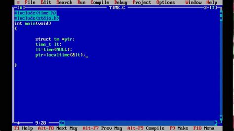 c program to print date and time youtube