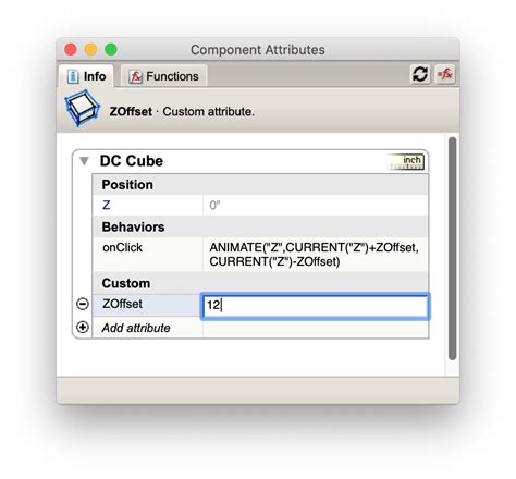 using nested current z function calls in an onclick behaviors