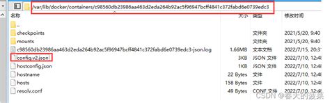 docker修改docker容器启动配置参数 docker修改启动参数 csdn博客