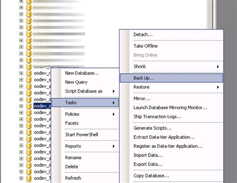 code inside blog easy way to copy a sql database with