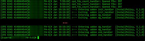 solved policy install failed problem with the commit fu check
