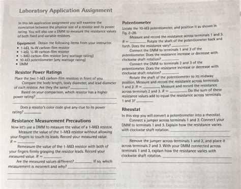 solved laboratory application assignment in this lab