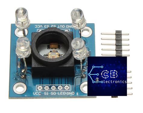 gy 31 tcs3200 color recognition sensor color detector module for