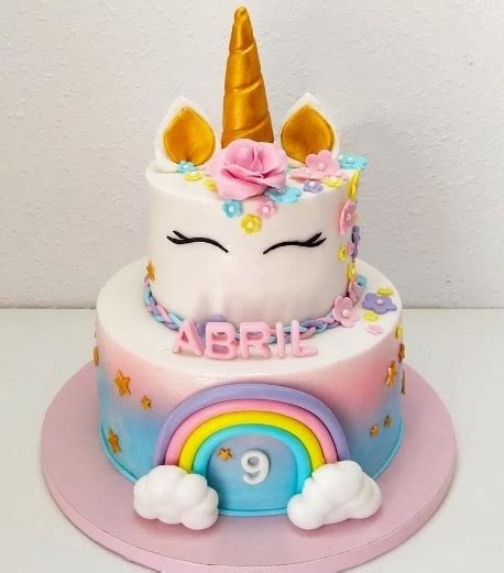 2 Tier Unicorn Birthday Cake Online Faridabadcake
