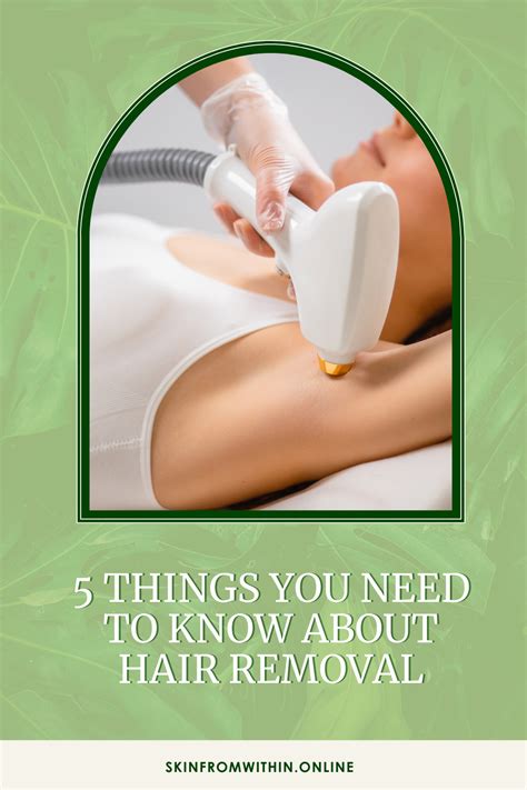 5 Things You Need To Know About Ipl Hair Removal — Skin From Within