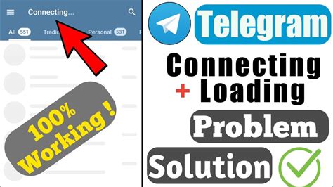 telegram loading problem how to fix telegram connecting problem