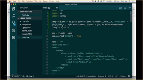 free python web templates of using jinja2 templates in flask