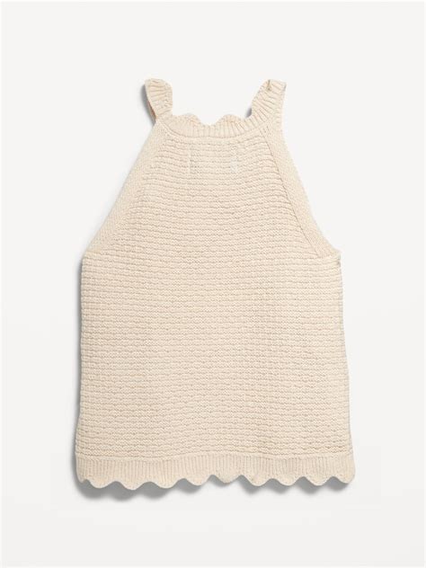 Crochet Knit Tank Top For Girls Old Navy