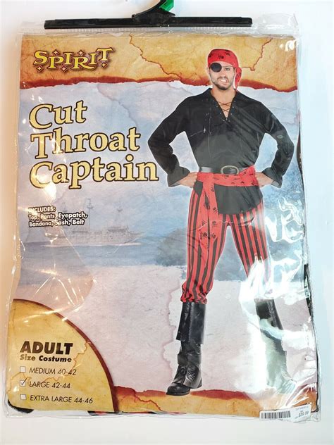 Spirit Costume Pirates Of The Seven Seas Captain Cutt… Gem