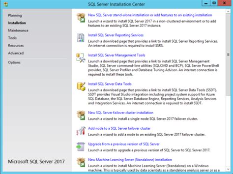 sql server 2017 installation screenshot tour windows