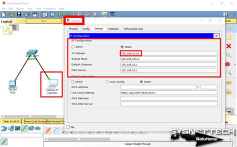 how to use cisco packet tracer sysnettech solutions