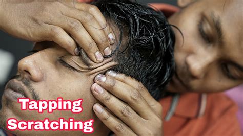 Best Tapping And Scratching Head Massage With 3d Asmr Sound Neck