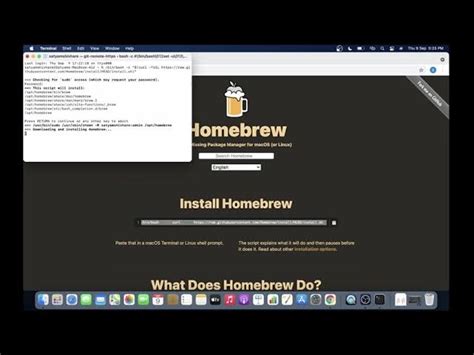 troubleshooting command not found error with brew