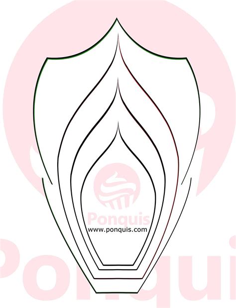 Free Paper Flower Templates Paper Flower Tutorial Templates Printable