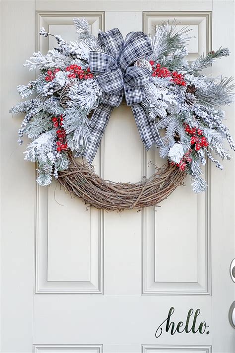 40 Beautiful Diy Christmas Wreaths To Match Your Style