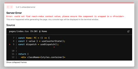 next js fix `usedispatch` in react redux monorepo stack overflow