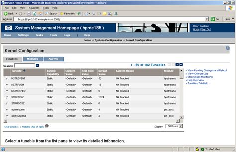 hpux kernel tunable parameters cloudibee