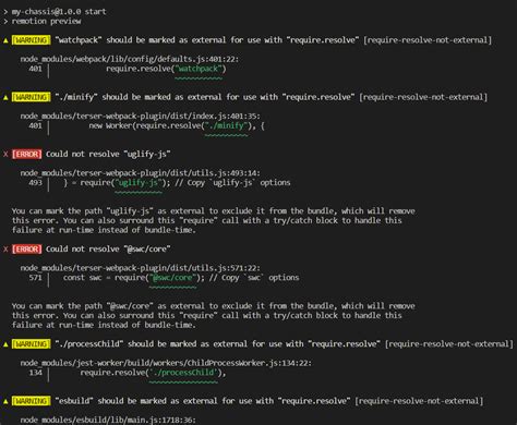 importing or requiring webpack in the webpack overrides ts file throws