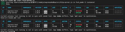 nodejs implements multi process