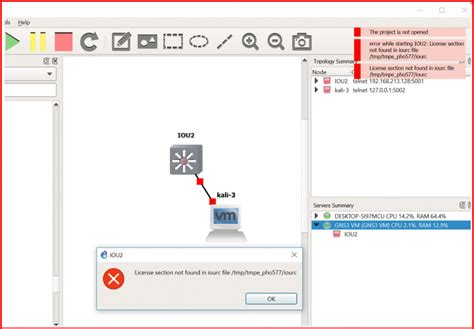 generate cisco iourc license key on gns3 vm using python 3 systemconf