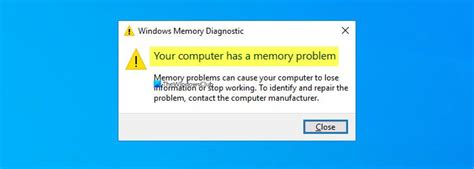Fix Your Computer Has A Memory Problem On Windows 11 10