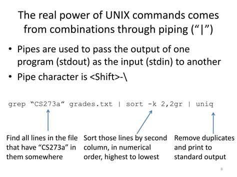 ppt introduction to unix text processing aaron wenger 1 oct 2010