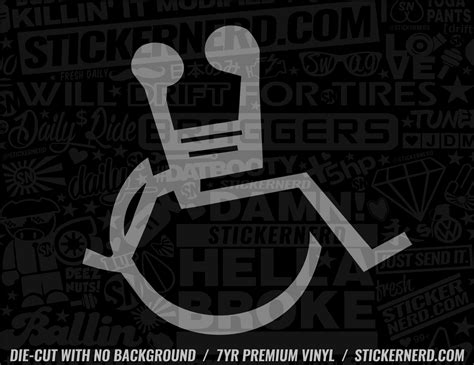 Sex On Wheelchair Sticker –