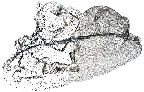 generate 3d meshes from point clouds with python towards data science