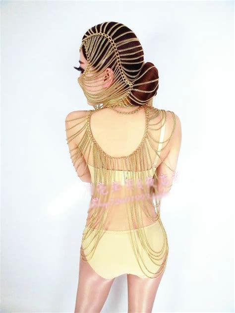 Buy Wholesale Luxury Multilayer Full Body Chain Nightclub Showgirl