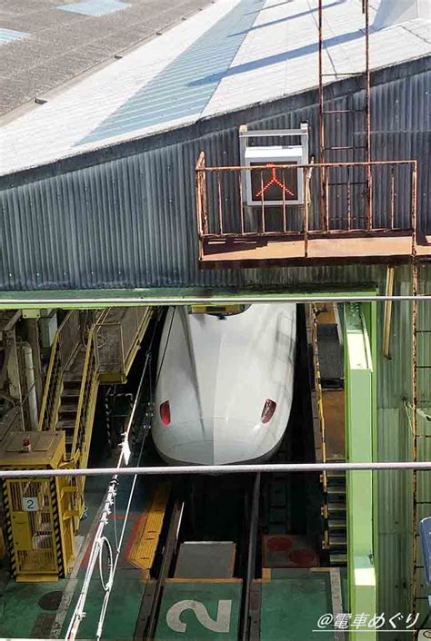 【車庫めぐり】新幹線大井車両基地でドクターイエロー 電車めぐり