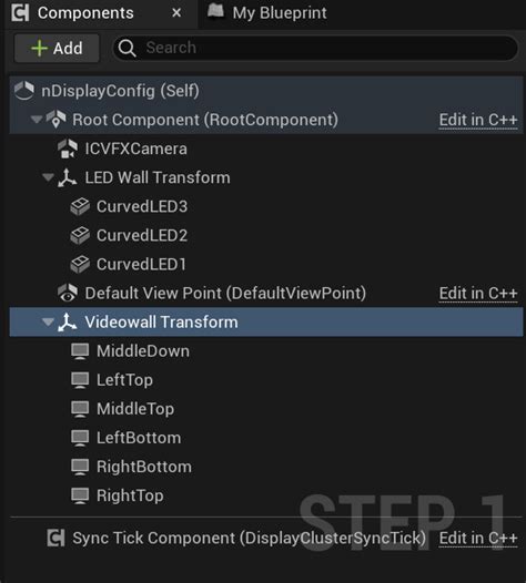ndisplay 3d config editor in unreal engine unreal engine documentation