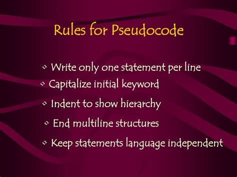 Ppt Pseudocode An Introduction Powerpoint Presentation Free Download